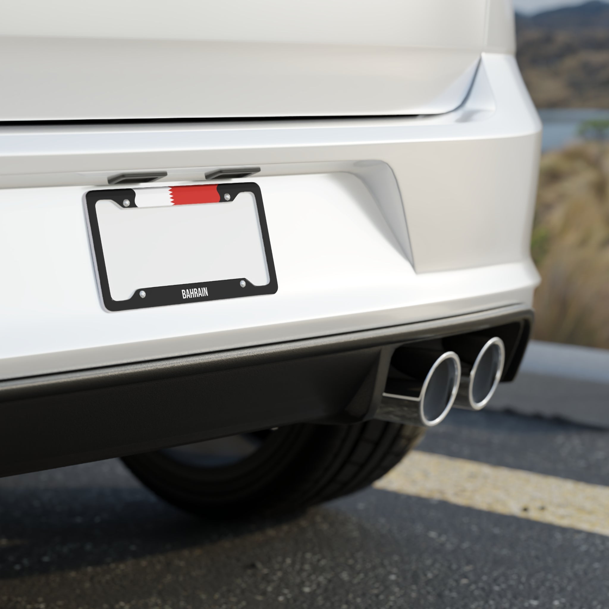 Bahrain Premium License Plate Frame | Cultics