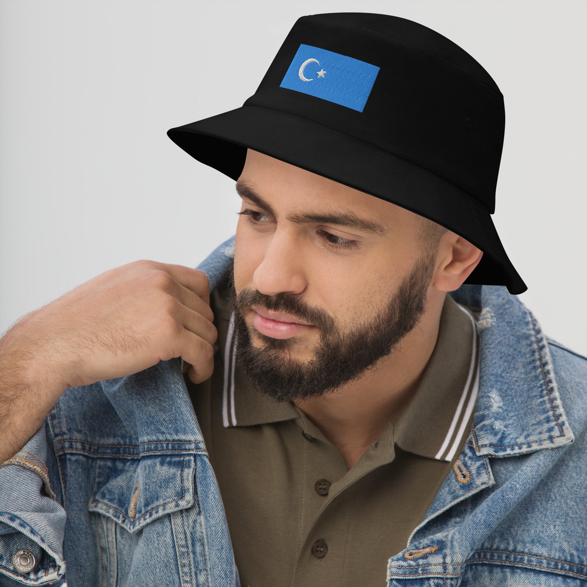 Uyghur Embroidered Bucket Hat – Cultics